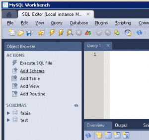 » Neue Datenbank mit MySQL Workbench - Hotline Blog: Office Manager DMS
